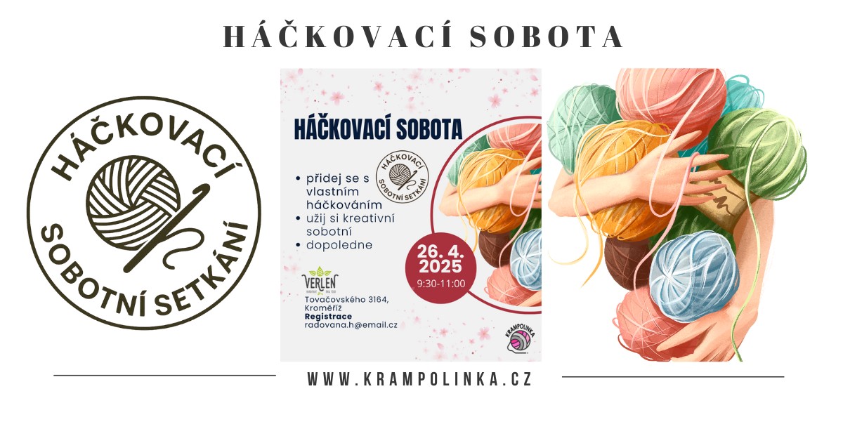 Pozvánka na háčkovací sobotu #2 - www.krampolinka.cz
